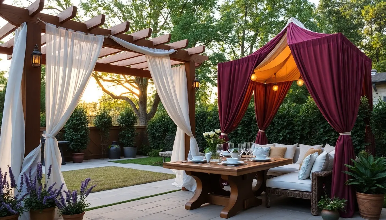 10 Elegant Garden Canopy Ideas - shadecrafted.com