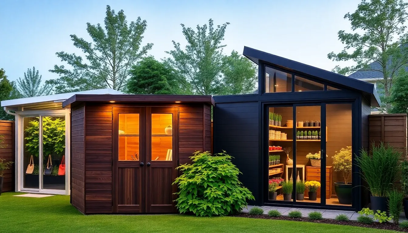 9 Modern Outdoor Storage Shed Ideas - shadecrafted.com