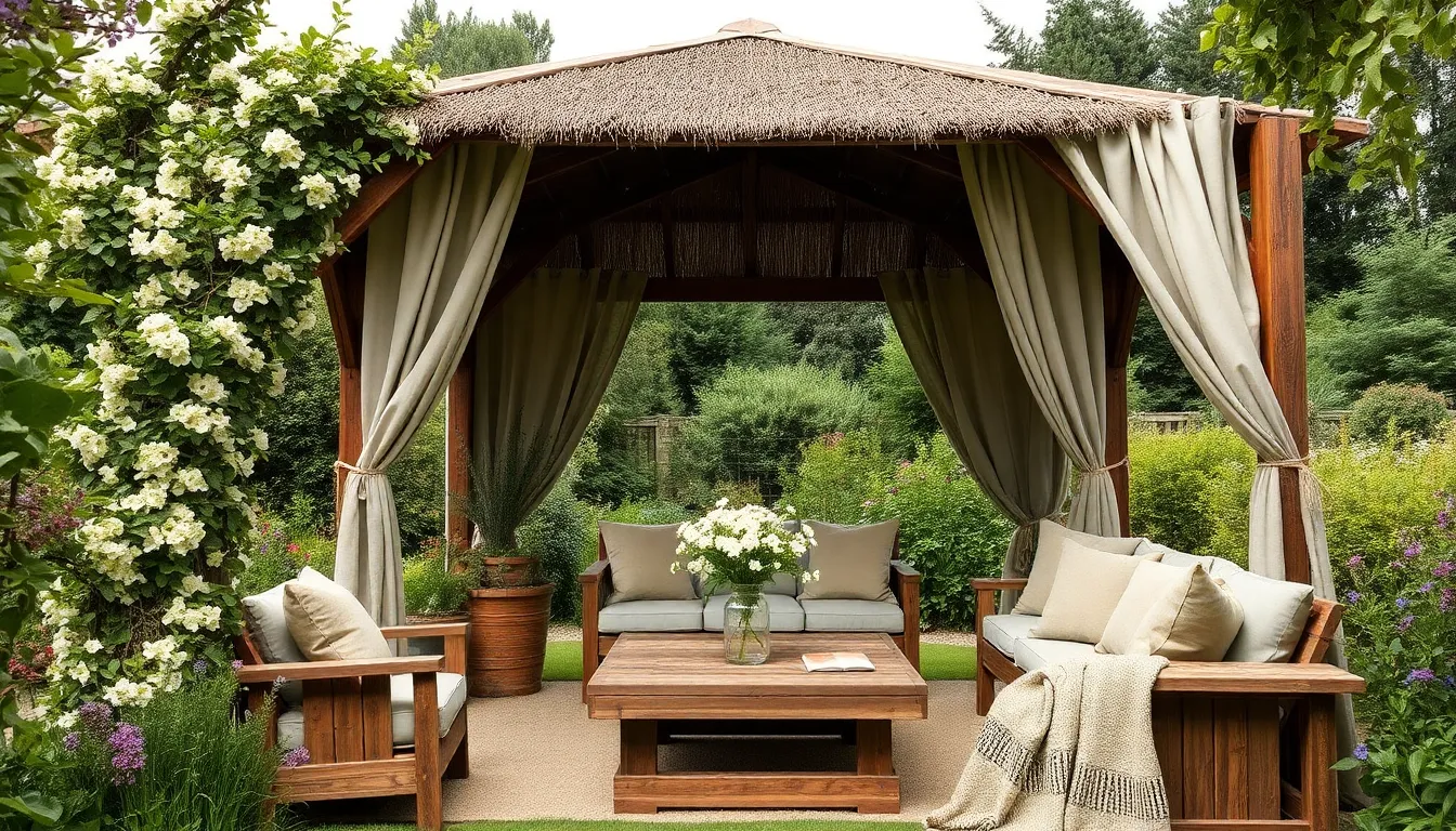 Stylish Rustic Shelters for Your Garden - shadecrafted.com